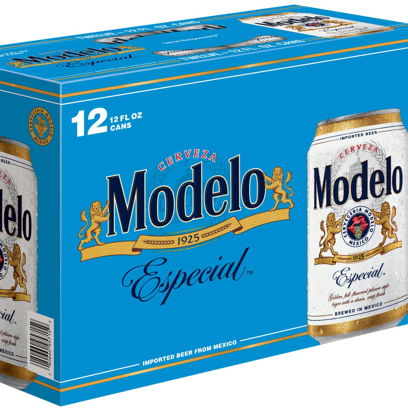 Modelo Especial Lager Beer 12 Can Pack | Buy Online at ilovefoods.com ...